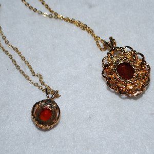 Jewelry | Two Pretty Amber Necklaces | Poshmark